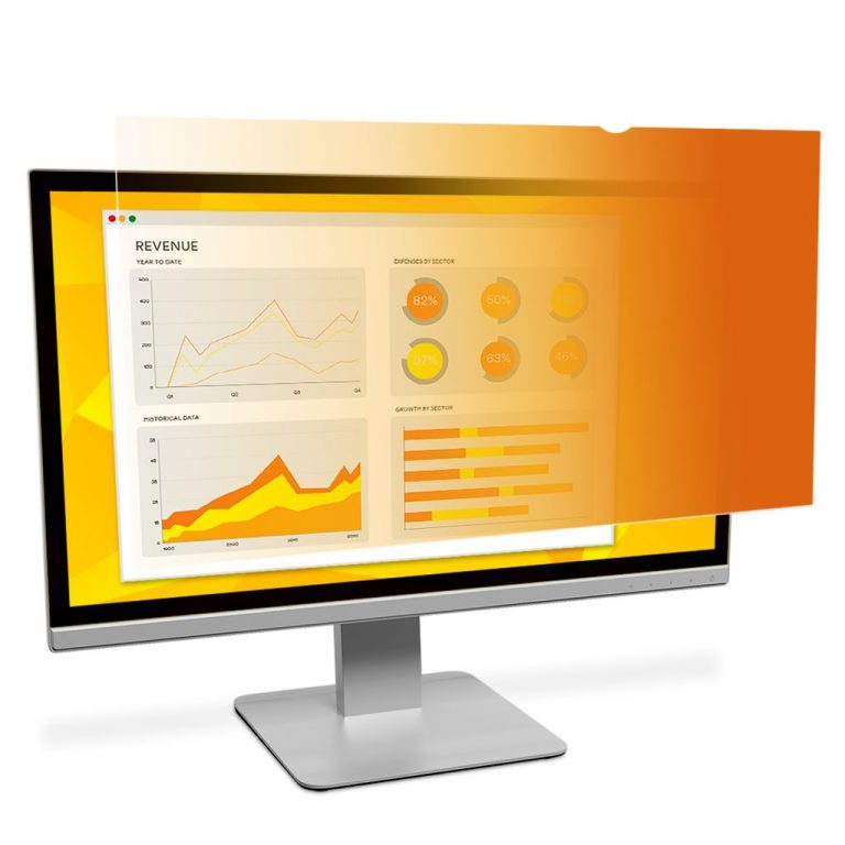 Gold Privacy Monitor - Second Office